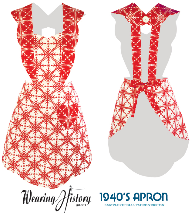 1940’s Apron Pattern- Sample Photos – Wearing History® Blog