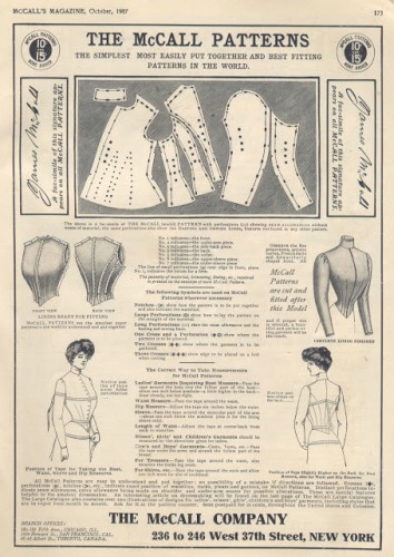 De-Coding Vintage Patterns: Part 1- McCall Patterns & The Advent of the ...