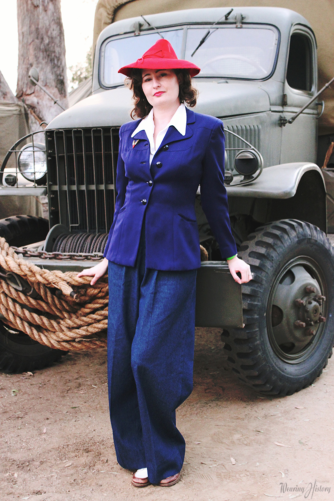 Outfit Post: Agent Carter Inspired at the LA Air Raid – Wearing History ...