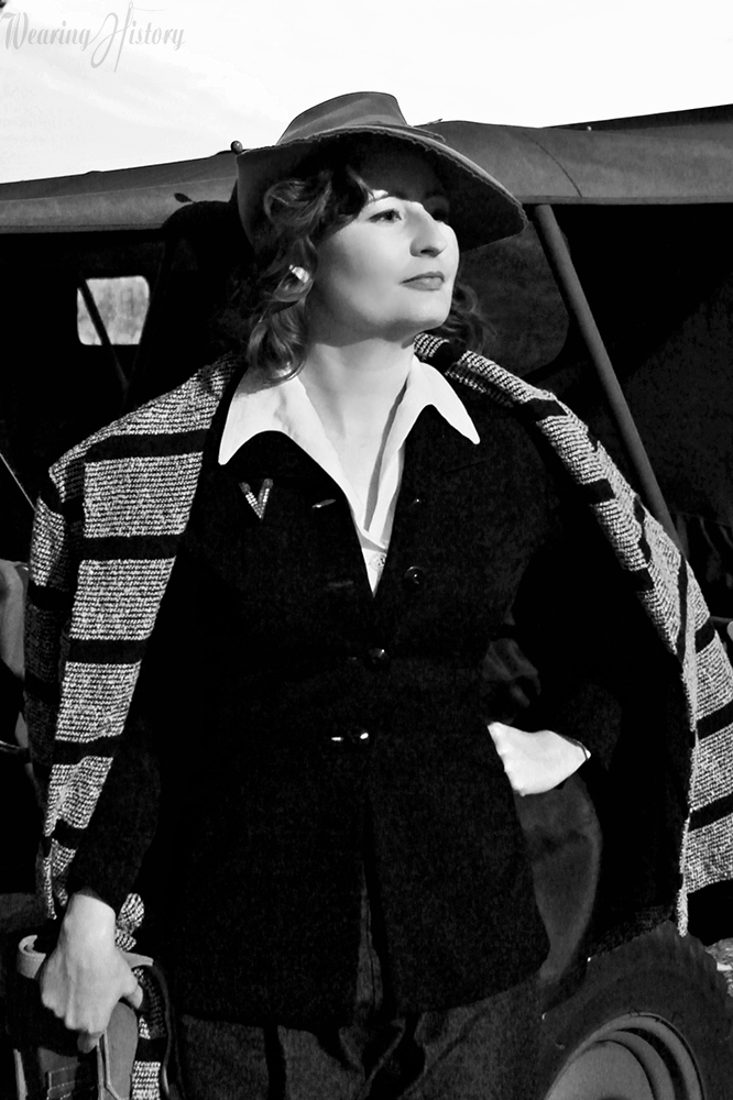 Outfit Post: Agent Carter Inspired at the LA Air Raid – Wearing History ...