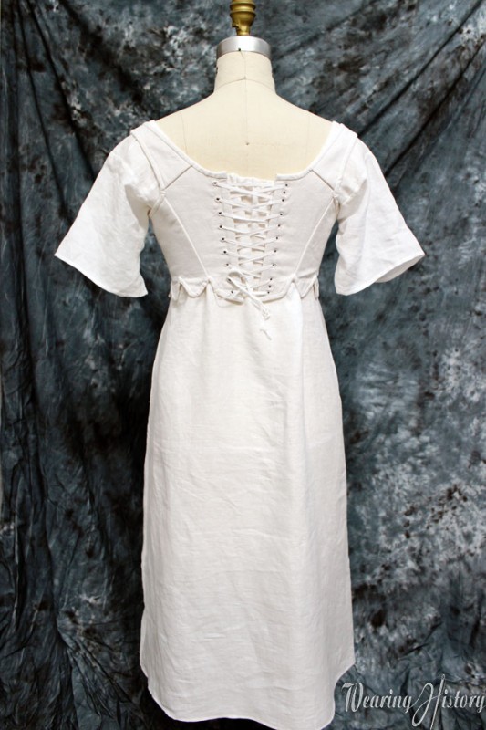 Finished Projects: Regency Shift and Short Stays – Wearing History® Blog