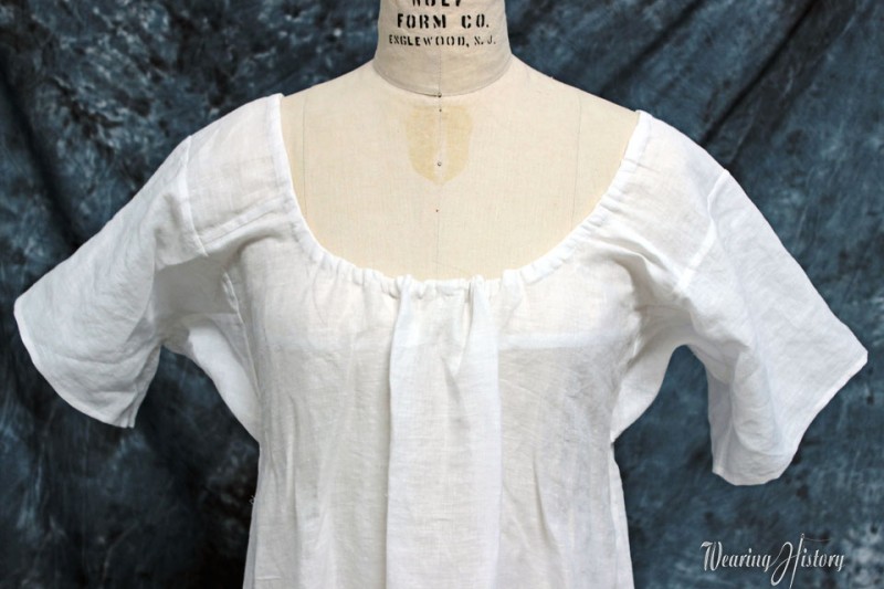 Finished Projects: Regency Shift and Short Stays – Wearing History® Blog