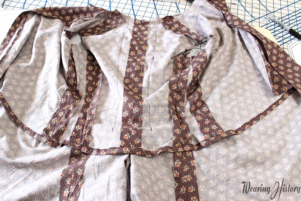 In Progress: 1897 Morning Jacket – Wearing History® Blog