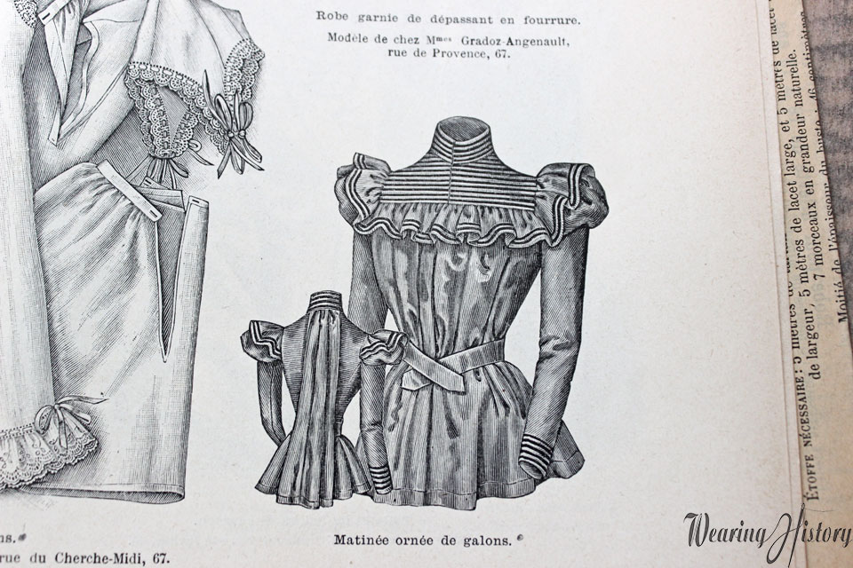 In Progress: 1897 Morning Jacket – Wearing History® Blog