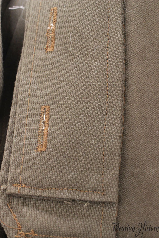 Air Raid Suit Sewing: Front Fly – Wearing History® Blog