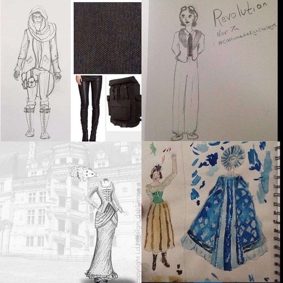 November Costume Design Challenge: Week 1 Roundup! – Wearing History® Blog
