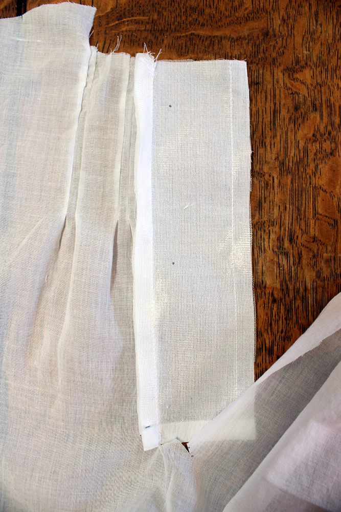 Tutorial- How to Sew a Center Front Button Placket – Wearing History® Blog