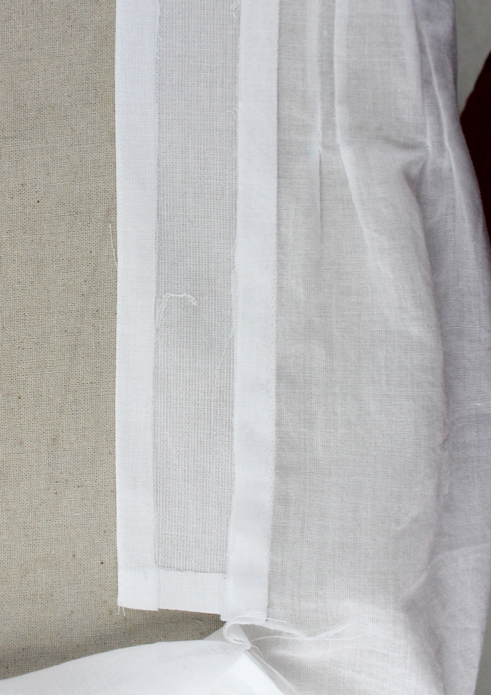 Tutorial- How to Sew a Center Front Button Placket – Wearing History® Blog