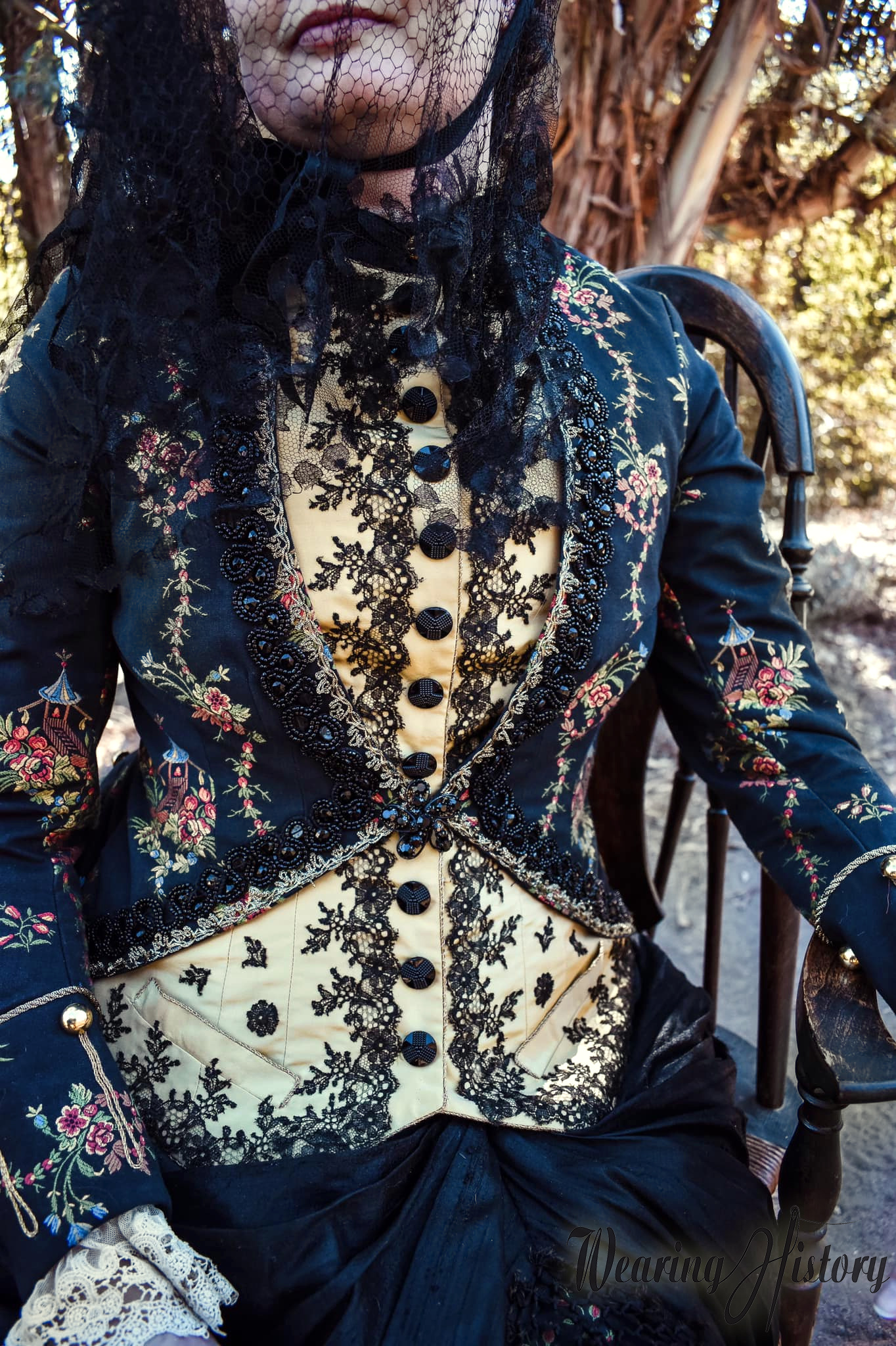 Finished Project- 18th Century Inspired Natural Form Dress – Wearing ...