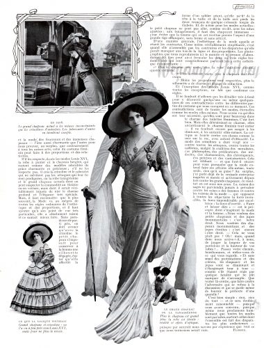 Contradictions of Fashion- the Form Fitting Dress and the Gigantic Hats ...