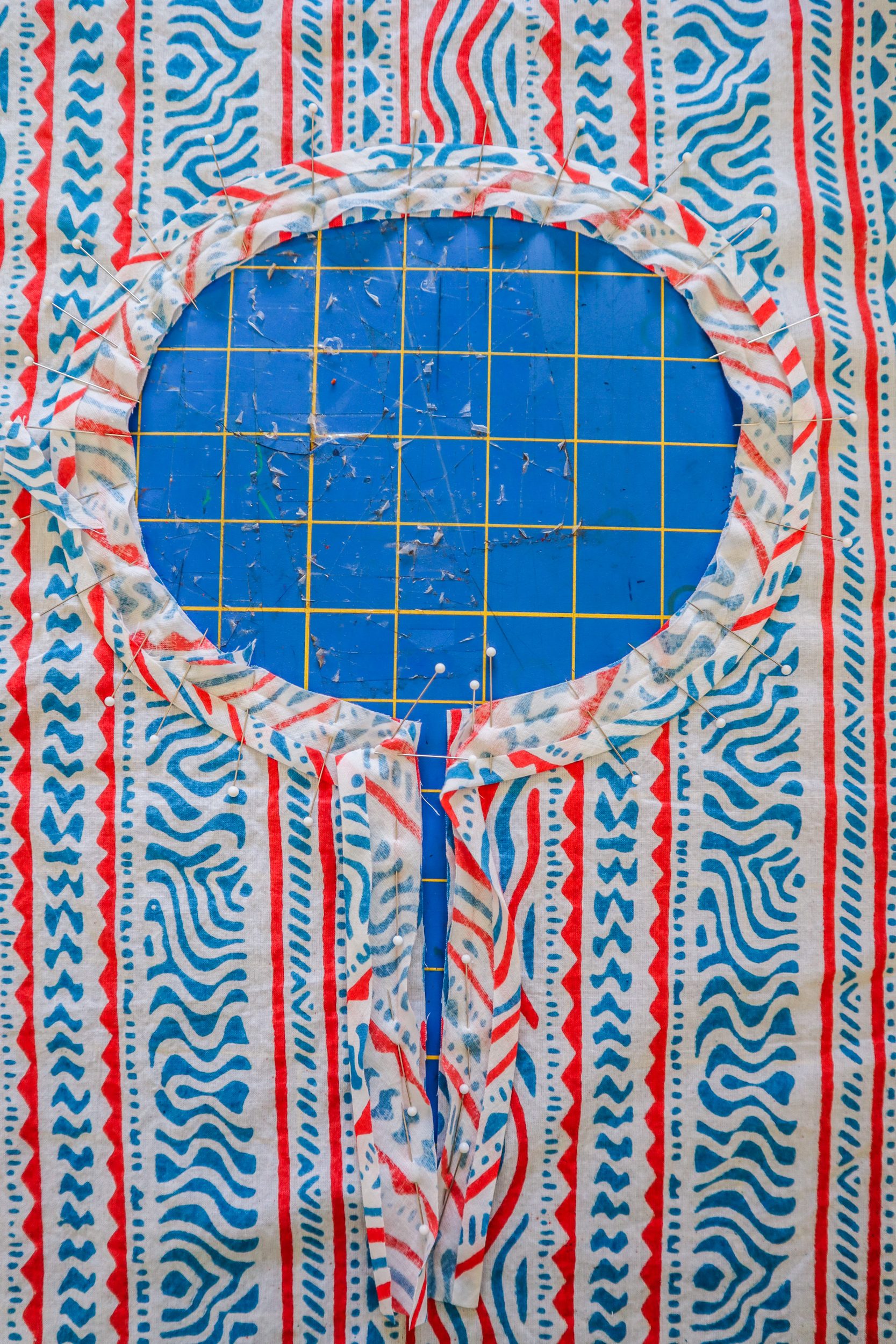 How To: Bias Facing a Neckline and Slit Opening – Wearing History® Blog