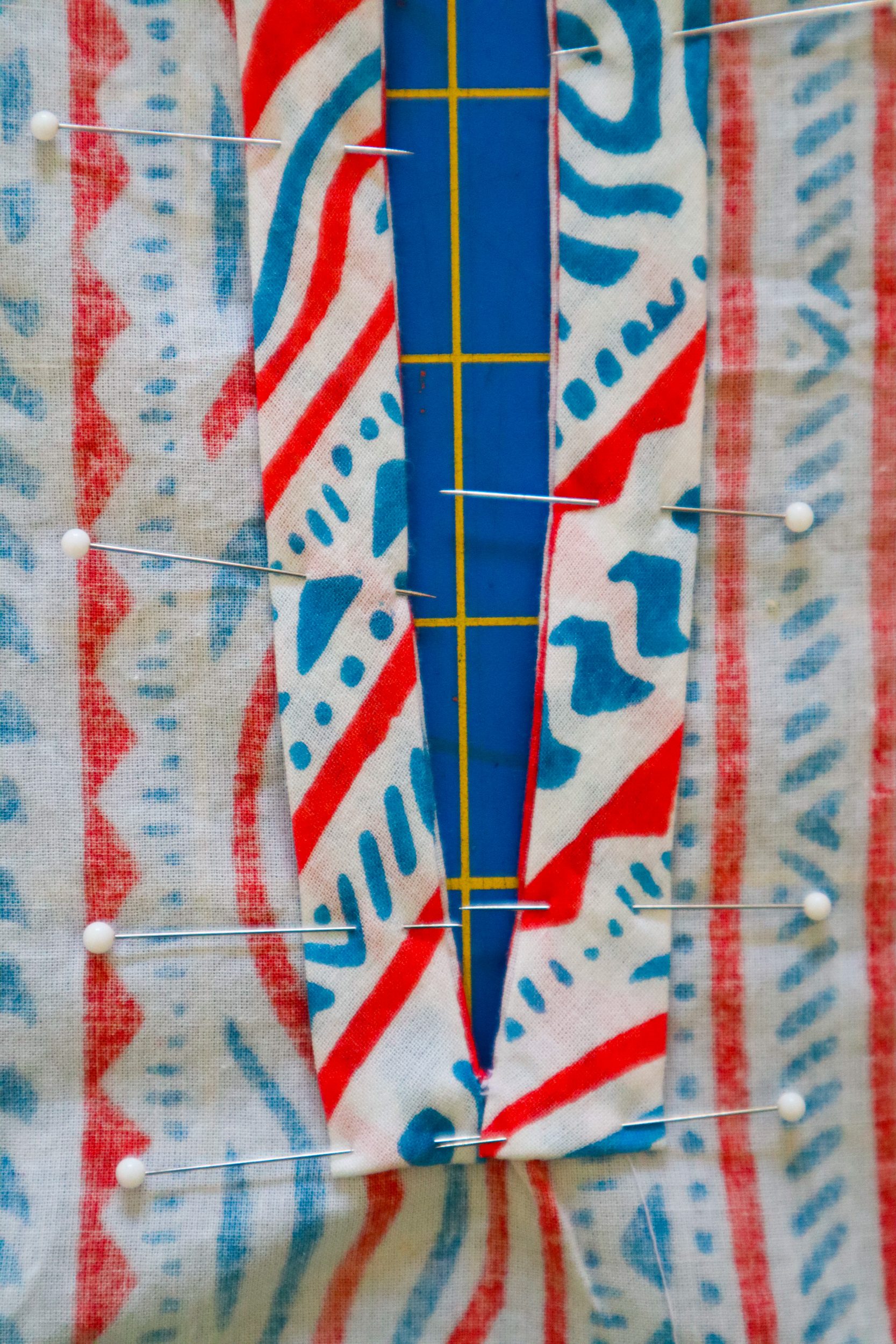 How To: Bias Facing a Neckline and Slit Opening – Wearing History® Blog